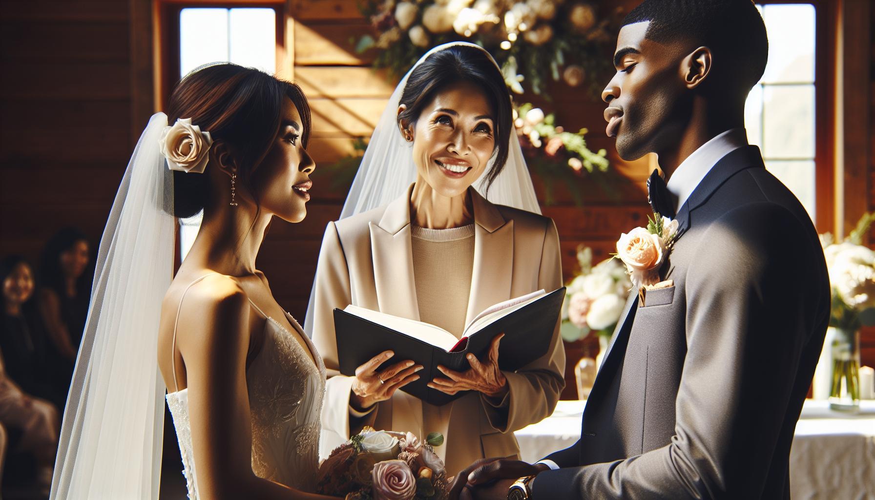 How To Say You May Now Kiss The Bride: Officiant Script Tips ...