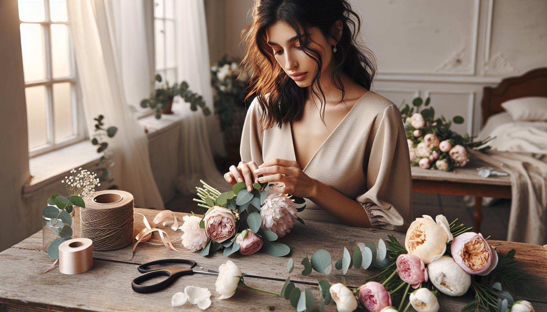 How To Make A Bouquet For The Bride - DIY Bridal Bouquet Guide ...