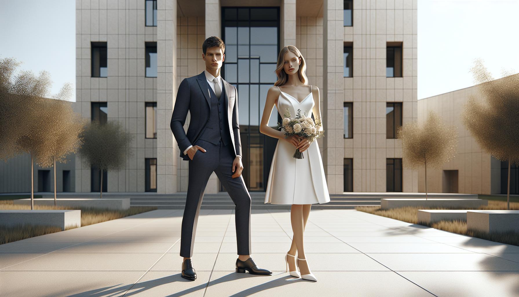 What To Wear To A Courthouse Wedding: Chic & Appropriate » ReverieMag.com