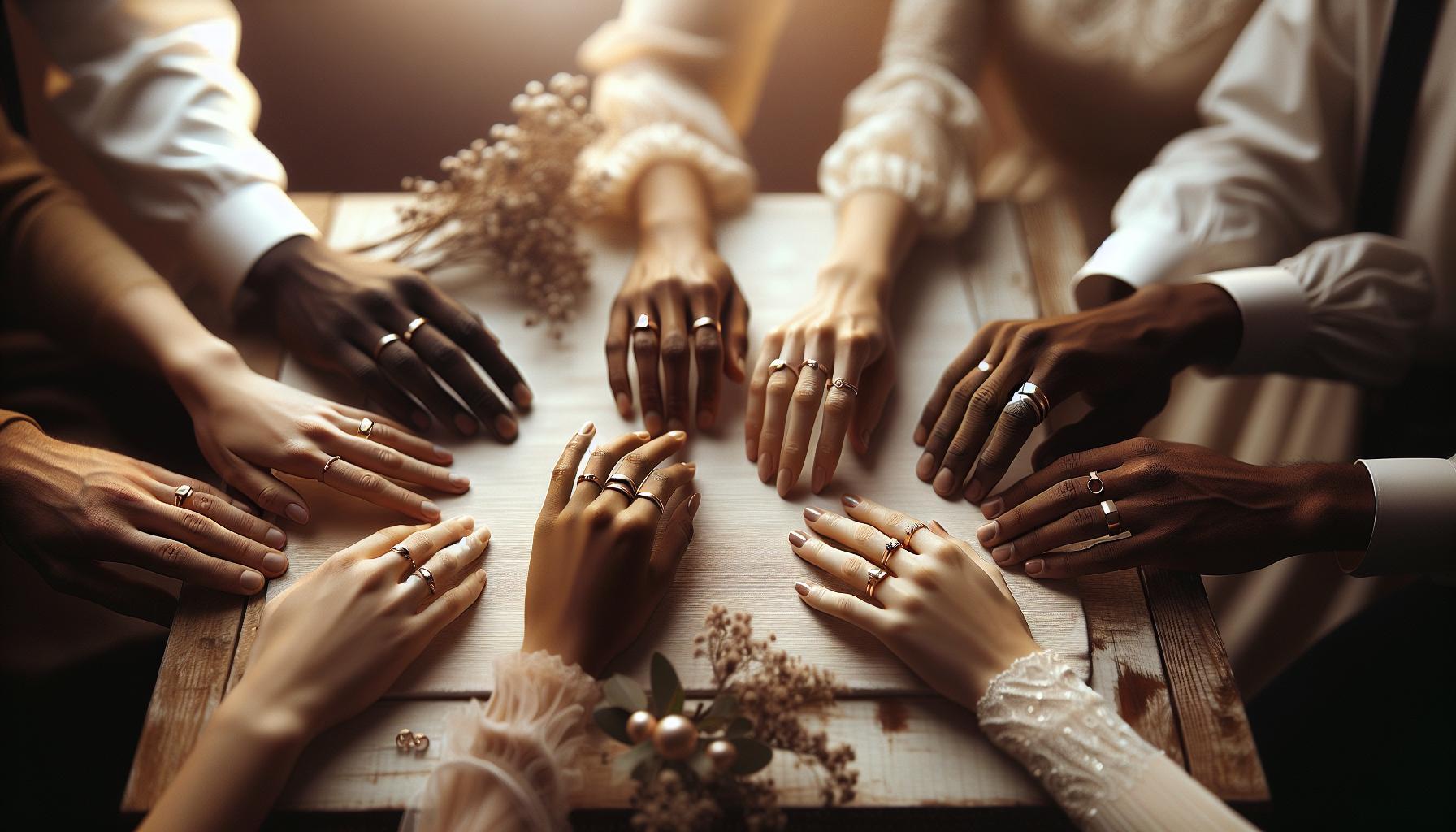 How Do You Wear A Wedding Set? Proper Placement » ReverieMag.com